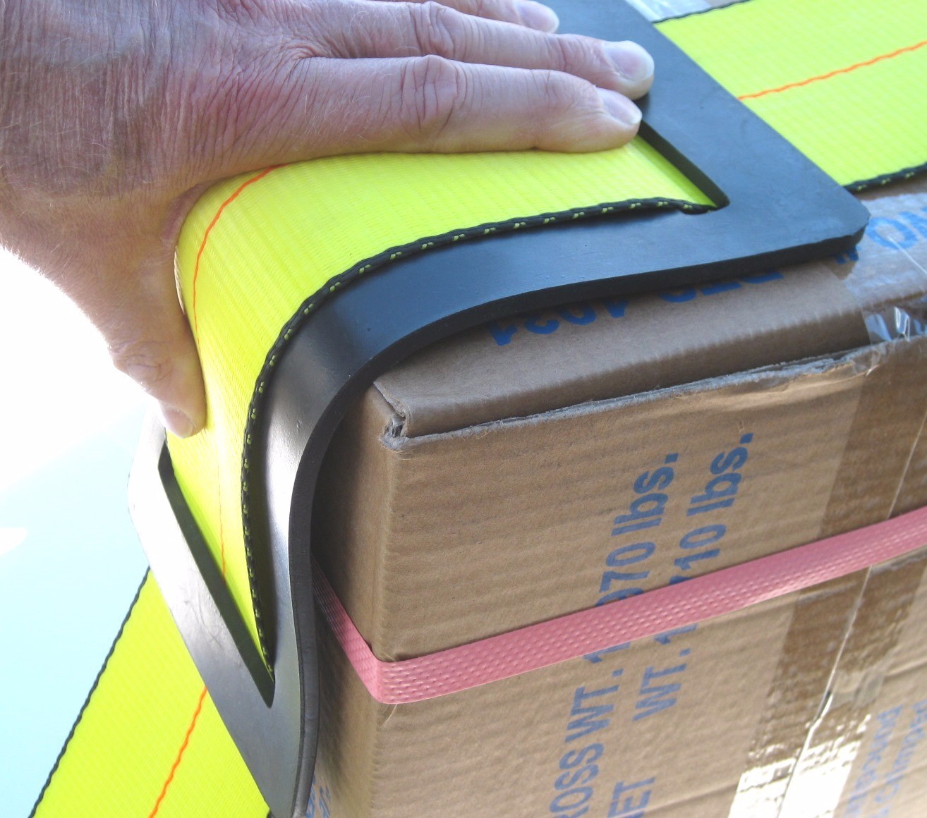 20 Rubber Corner Protectors Edge Guard f Flatbed Truck Trailer Winch ...