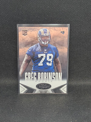 2014 Certified #124 Greg Robinson RC 530/999 (F17) | eBay