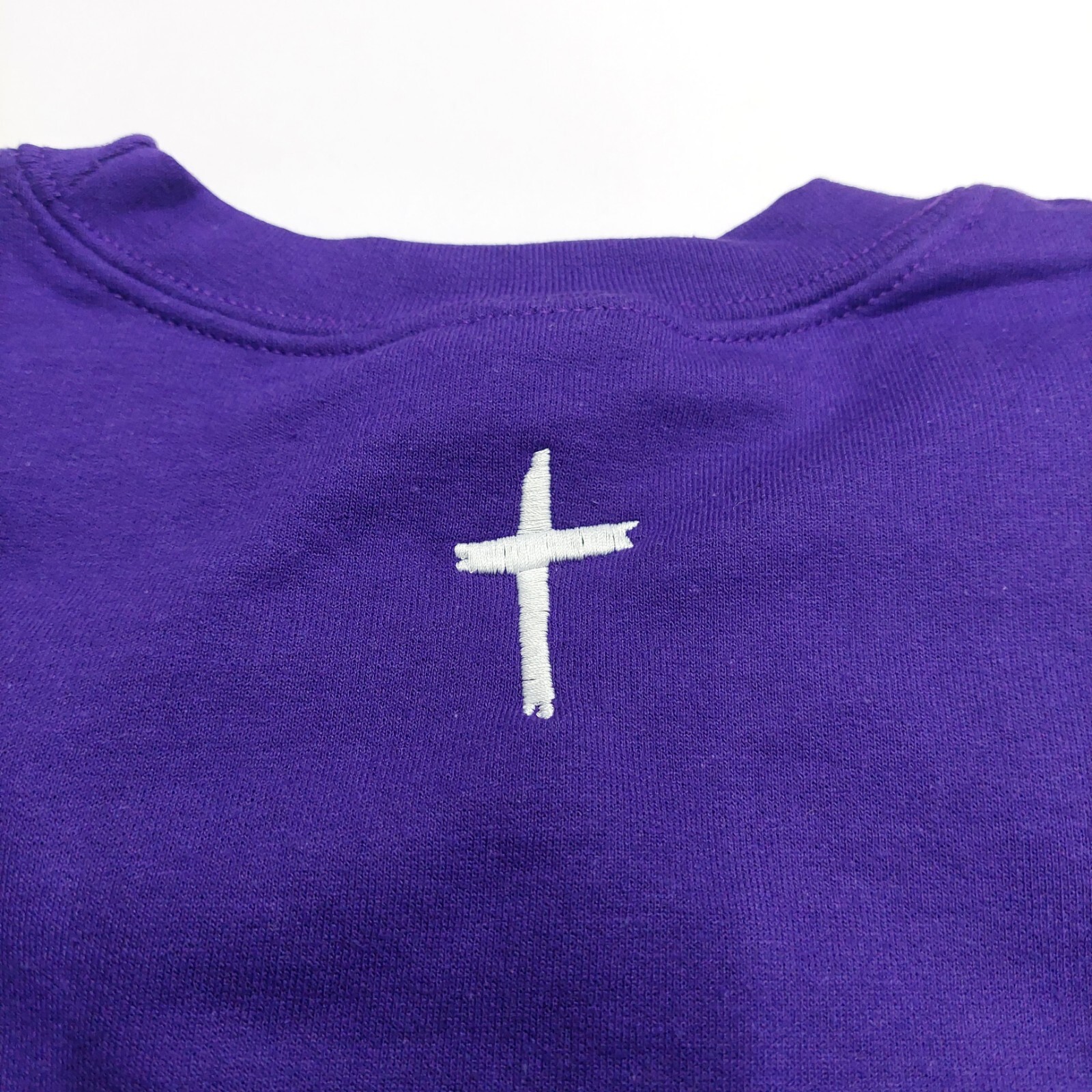 NWOT Amen Embroidered Purple Crewneck Sweaters SizeM-2XL Available | eBay