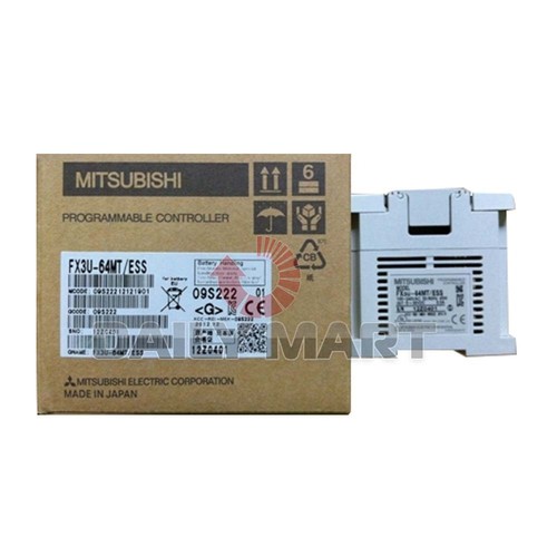 MITSUBISHI FX3U-64MT/ESS VARIABLE FREQUENCY DRIVE BASE UNIT PLC MODULE ...