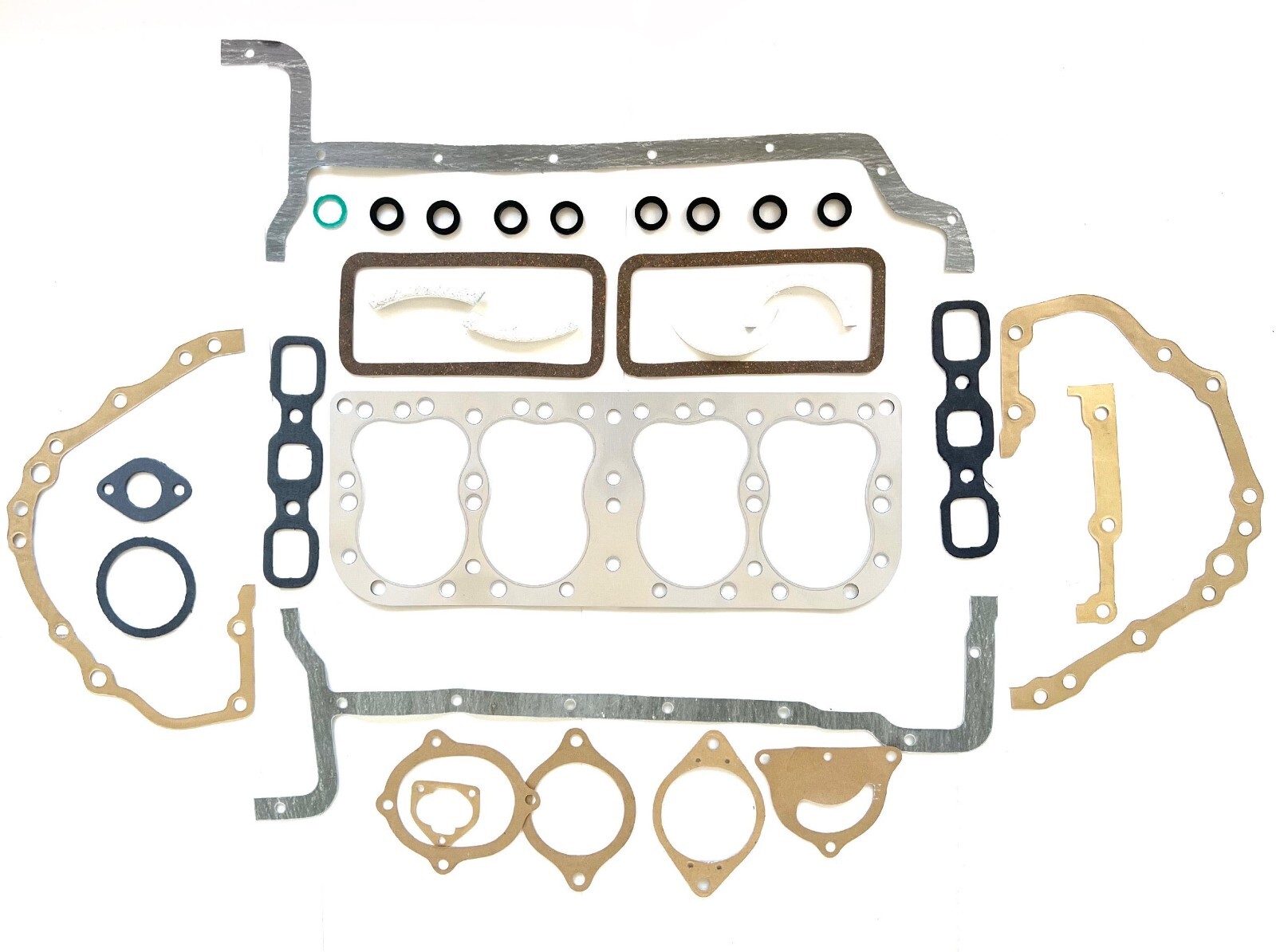 Ford 8N 2N 9N Tractor Full Gasket Set 8N6008M Metal Head Engine ...