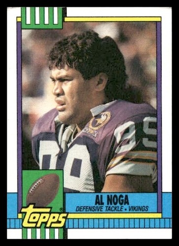 1990 Topps #106 Al Noga Minnesota Vikings | eBay