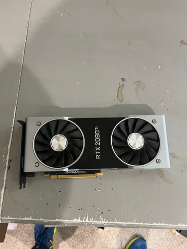 nvidia geforce 2080ti founder edition gddr6 11gb graphics card gpu no ...