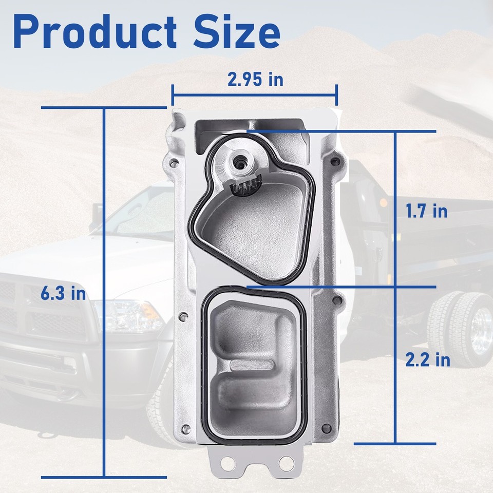 Turbo Actuator Fit 13-2018 Ram 2500 3500 Cummins 6.7L Diesel HE300VG ...