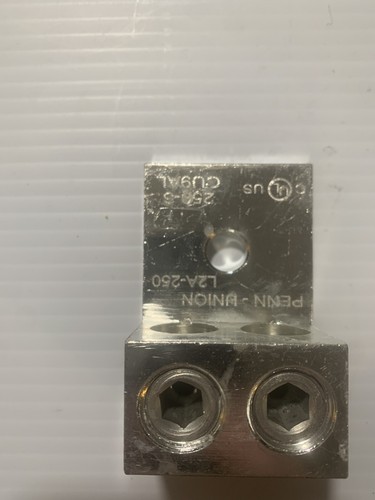 PU Penn-Union L2A-250 250MCM Aluminum Mechanical Lug, NEW | eBay
