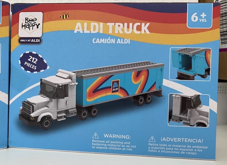 Aldi Truck Bricks & Aldi Store Building Set 212 pieces Camion, Tienda ...