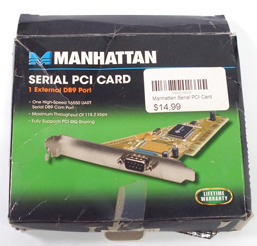 Manhattan Serial PCI Card Adds External DB9 Port | eBay