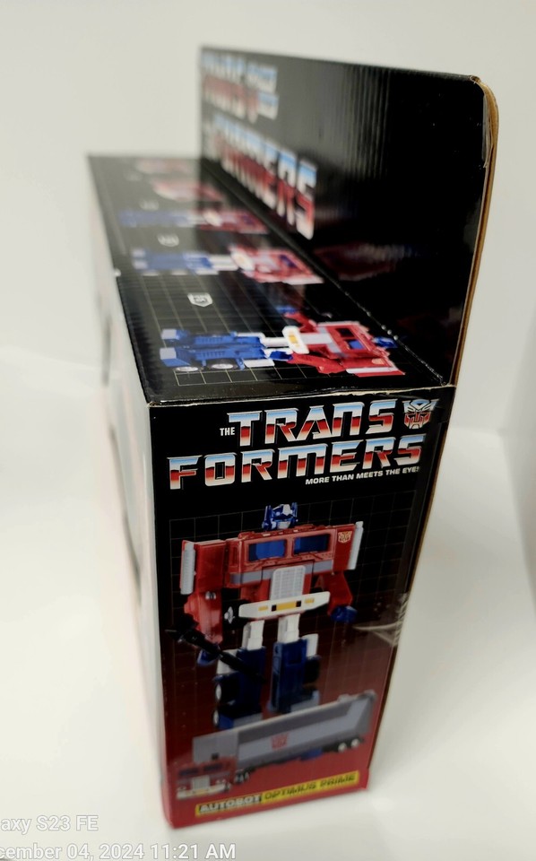 OPTIMUS PRIME Transformers G1 Retro Reissue Sealed 40th Anniversary | eBay