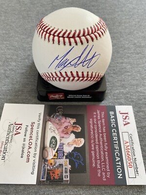 DETROIT TIGERS- MAX CLARK AUTOGRAPH OFFICIAL MAJOR LEAGUE BASEBALL JSA ...