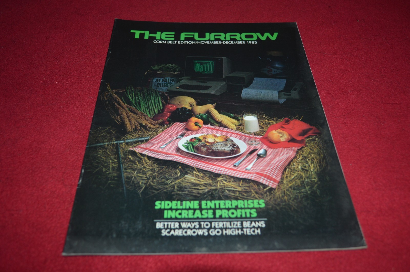 John Deere The Furrow Magazine November December 1985 Dealer Brochure ...