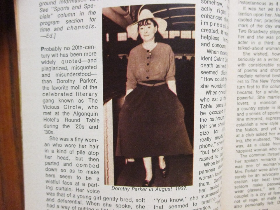 April 5, 1975 TV Guide Magazine(DOROTHY PARKER/CARIBE/STACY KEACH/CARL ...