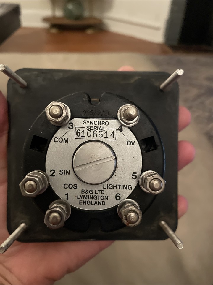 B&G Synchro Wind Indicator Display