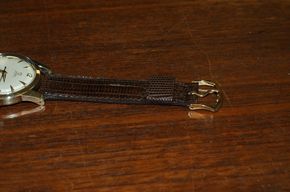 OMEGA Seamaster Automatic 14K Gold Waffle Honey Comb Dial 2577 SC 2520 ...