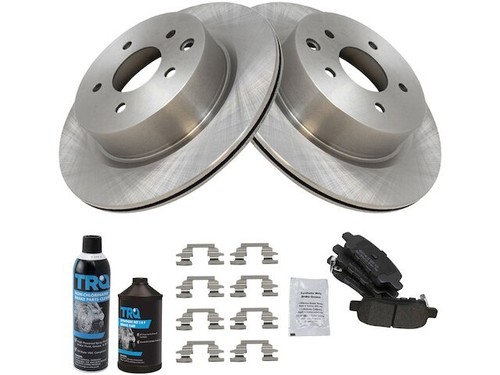 For 2009-2019 Nissan 370Z Brake Pad and Rotor Kit Rear 22937MCGX 2010 ...
