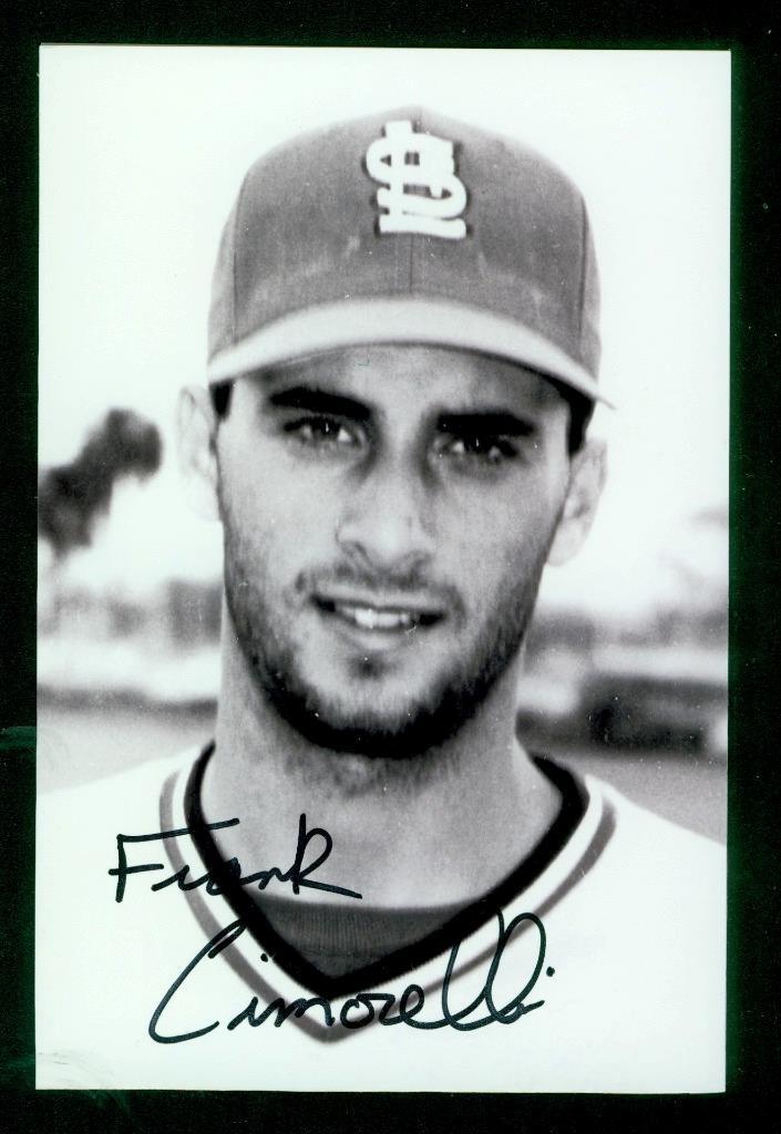 #1255, 4" x 6" Photo Card, Signed-Autographed, Frank Cimorelli ...