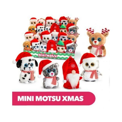 KEEL TOYS CHRISTMAS MINI MOTSU BEANIES ASSORTED CHARACTERS BNWT 2021 ...