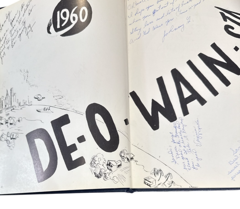 1960 Rome Free Academy Rome, New York DE-O-WAIN-STA Yearbook | eBay