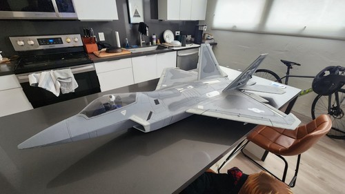 Rc Jet F22 TWIN 70mm With Thrust Vectoring 6s Banana hobby | eBay