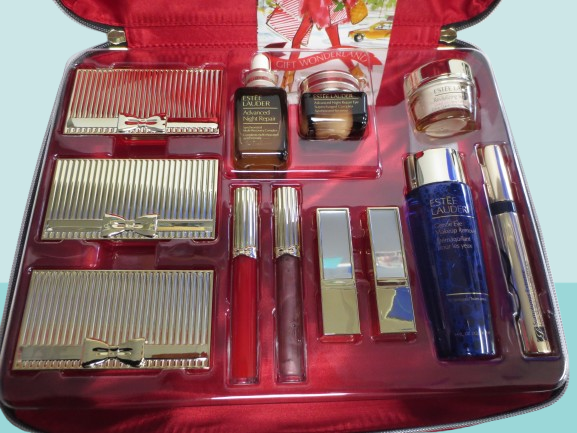ESTEE LAUDER FIRM+GLOW BLOCKBUSTER HOLIDAY BEAUTY SET INCLUDES 12 FULL ...