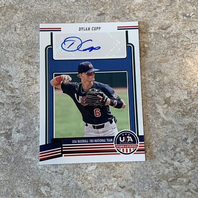 2023 Panini USA Stars & Stripes Dylan Cupp Patch Auto # 18U-DC | eBay