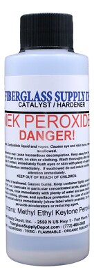 MEK Peroxide Catalyst (MEKP Hardener) - 4oz, Clear | eBay
