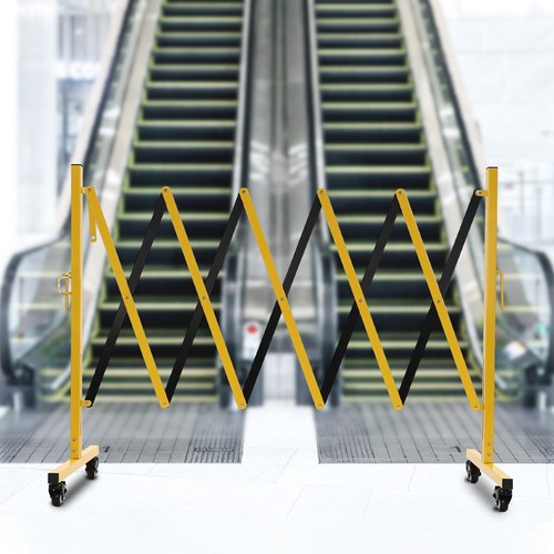 3.2m Metal Expandable Guard Folding Mobile Safety Barrier Portable ...