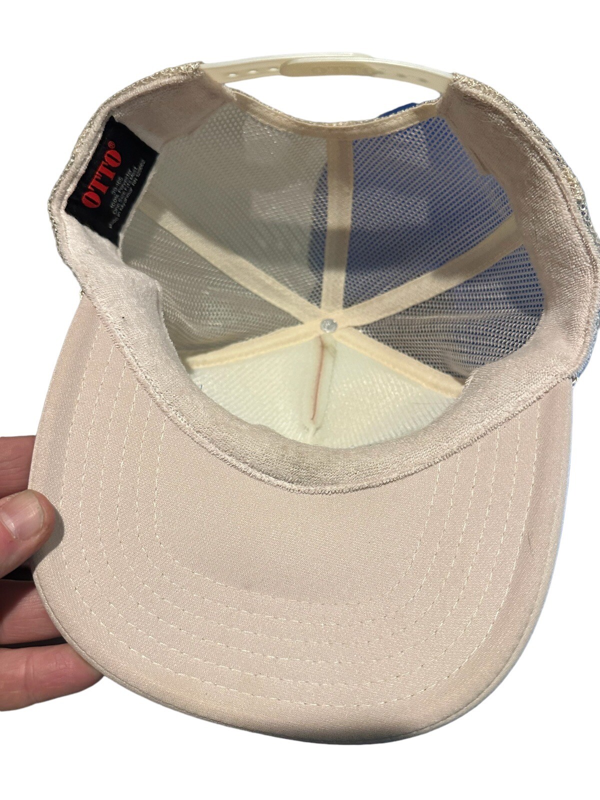 vintage yeehaw embroidered script Rope trucker hat sn… - Gem