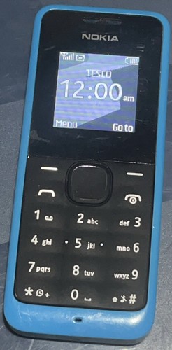 Nokia 105 Unlocked Mobile Phone Cheap Basic Blue Reduced | eBay