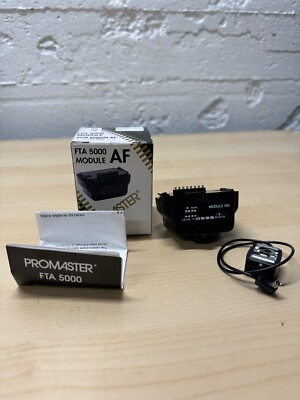 Promaster FTA 5000 Flash Module Nikon AF SLR Digital Flash (AD10) | eBay