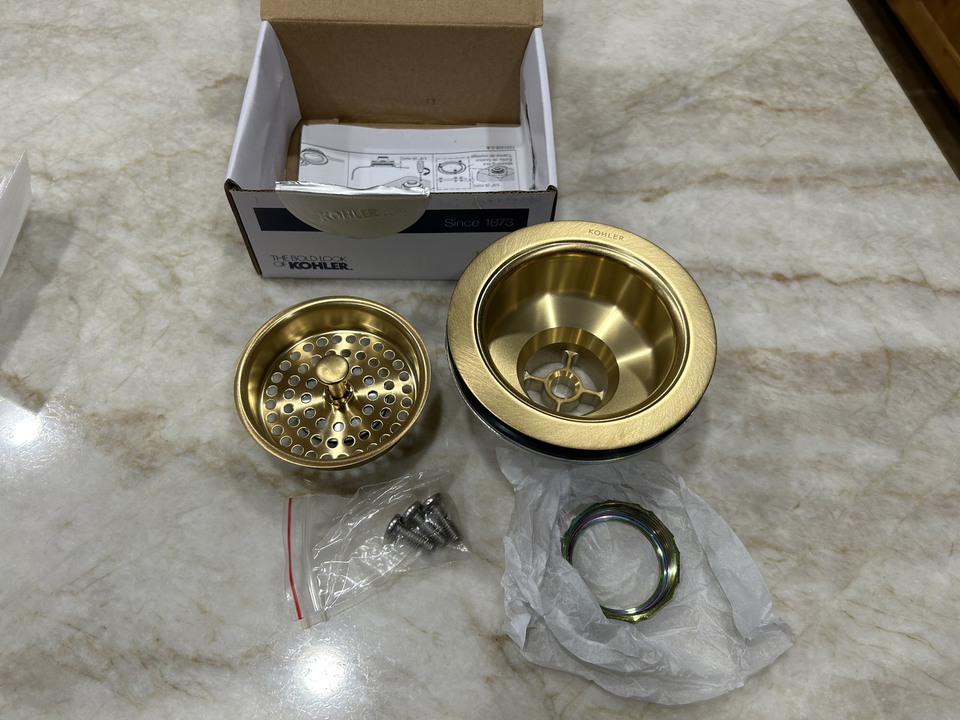 KOHLER K-8799-2MB DUOSTRAINER SINK DRAIN AND STRAINER IN VIBRANT ...