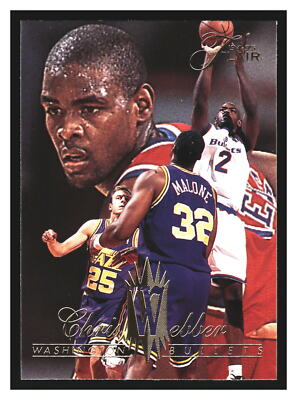 1994 Flair #323 Chris Webber Washington Bullets Basketball | eBay