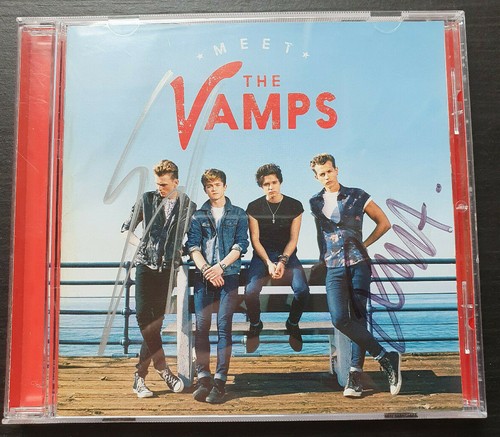 THE VAMPS - Signed CD by 2 - Meet the Vamps - MUSIC | eBay