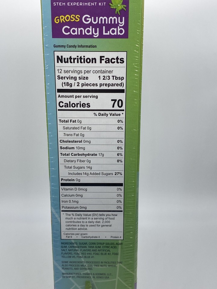 Gross Gummy Candy Lab Worms Spiders Science Project 6+ STEM Experiment ...