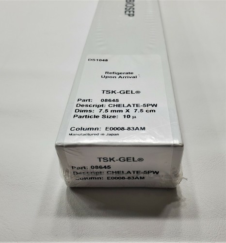 TOSOH Biosep TSKgel Chelate-5PW column 7.5 mm x 7.5cm 10μm #08645 | eBay