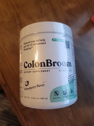 New Sealed! ColonBroom Dietary Supplement - 60 Servings - Strawberry ...