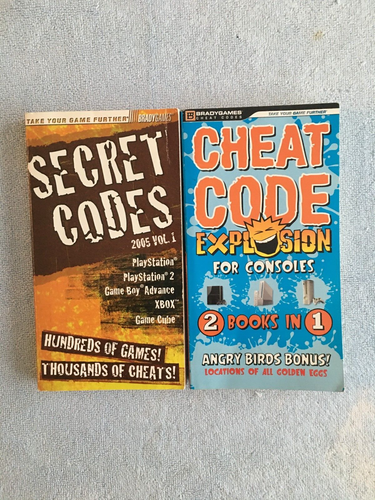 Bradygames Cheat Code Explosion For Handhelds Angry Birds Bonus/Secret ...