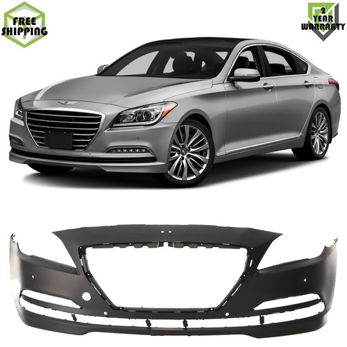 Front Bumper Cover Primed Plastic For 2015-2016 Hyundai Genesis | eBay
