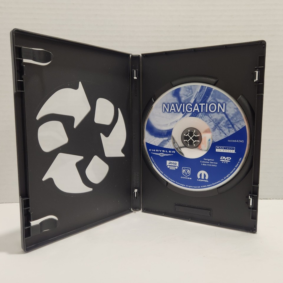 Chrysler Dodge Jeep GPS Navigation Application Software Maps DVD Mopar ...