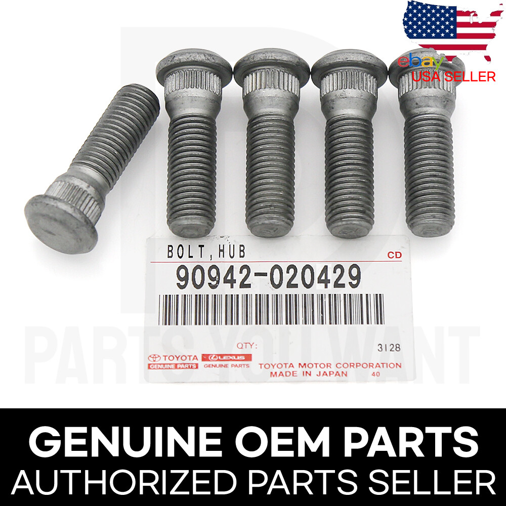 GENUINE Toyota Lexus OEM Wheel Lug Stud Bolt Nut 90942-02082 / 90942 ...