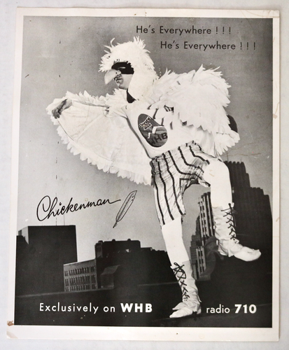CHICKENMAN show WHB radio vintage press photo signed John Hayes | eBay