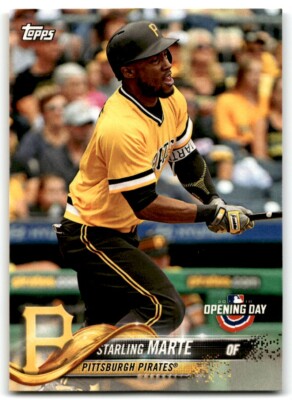 2018 TOPPS OPENING DAY STARLING MARTE PITTSBURGH PIRATES #84 | eBay