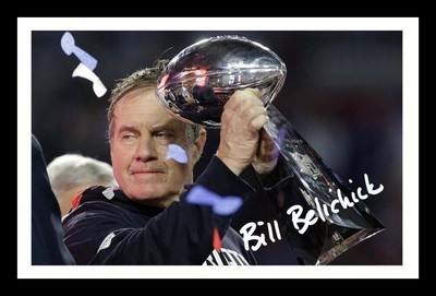 Bill Belichick - New England Patriots Autograph Signed & Framed Photo ...