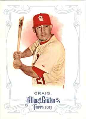 2013 Topps Allen & Ginter Allen Craig St. Louis Cardinals #208 | eBay