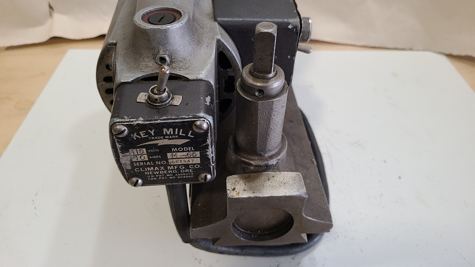 Climax Model 65 Key Mill Tested Working | eBay