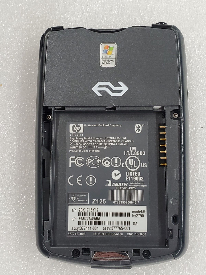 HP iPAQ HX2790 FA677A#ABA Handheld Pocket PC PDA Microsoft Windows ...