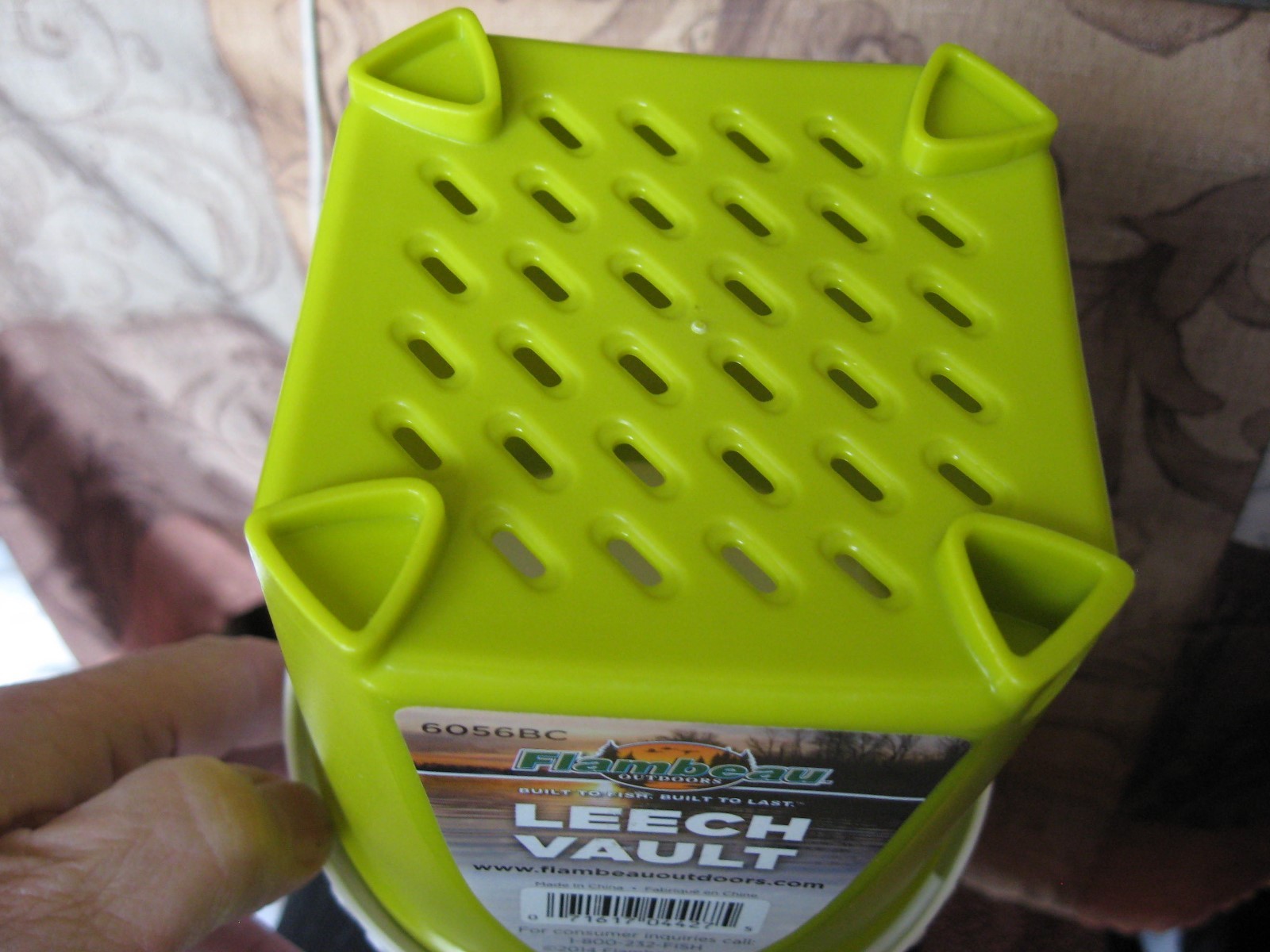 NEW 2 Piece Flambeau Leech Vault Mini Fishing Bait Bucket 6056BC | eBay