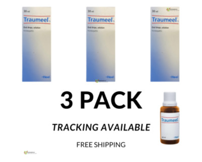 Traumeel S Heel Homeopathic Solution Anti Inflammatory 30ml Drops 3 ...