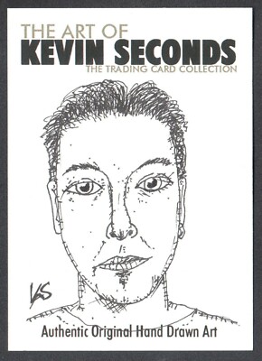 THE ART OF KEVIN SECONDS CARD COLLECTION: RARE ART DRAWN SKETCH CARD (7 ...