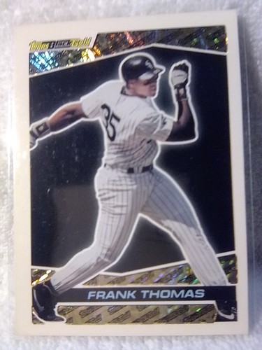 1992 Topps Black Gold Baseball Frank Thomas #42. | eBay