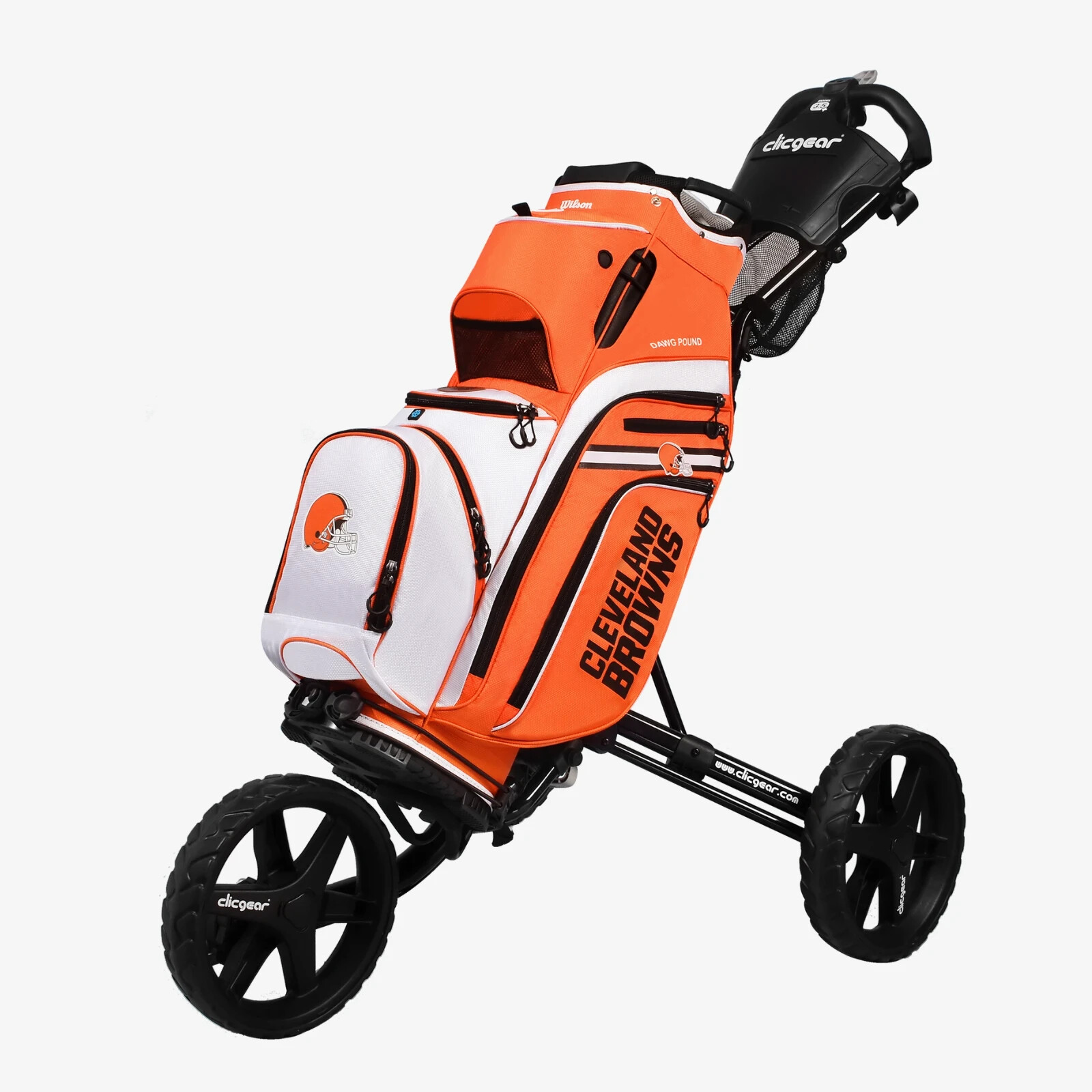 Cleveland Browns Wilson NFL Golf Cart Bag New | eBay